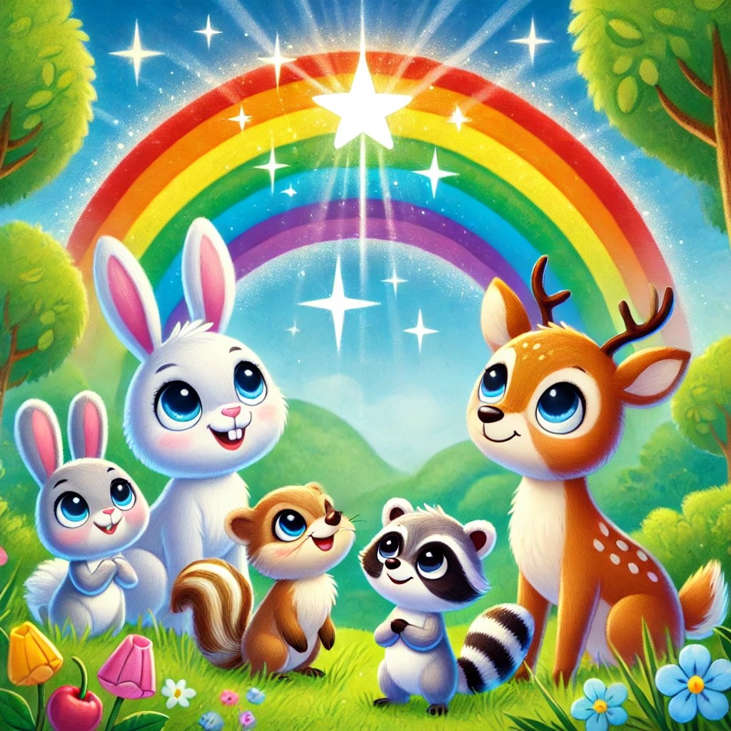 El Bosque de los Colores Mágicos. Cuento para aprender los colores ...