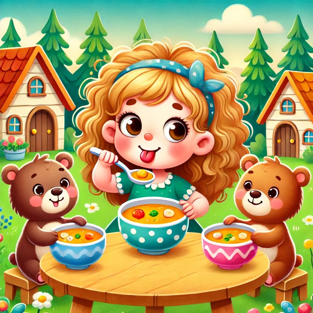 Ricitos de Oro. Cuento Infantil - lienzooculto.com