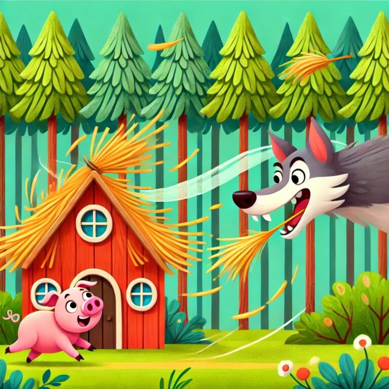 Cuento de los tres cerditos y el lobo. Relato popular para niños de ...