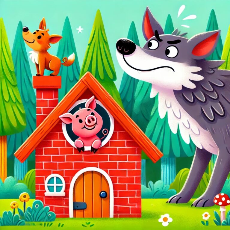 Cuento de los tres cerditos y el lobo. Relato popular para niños de ...
