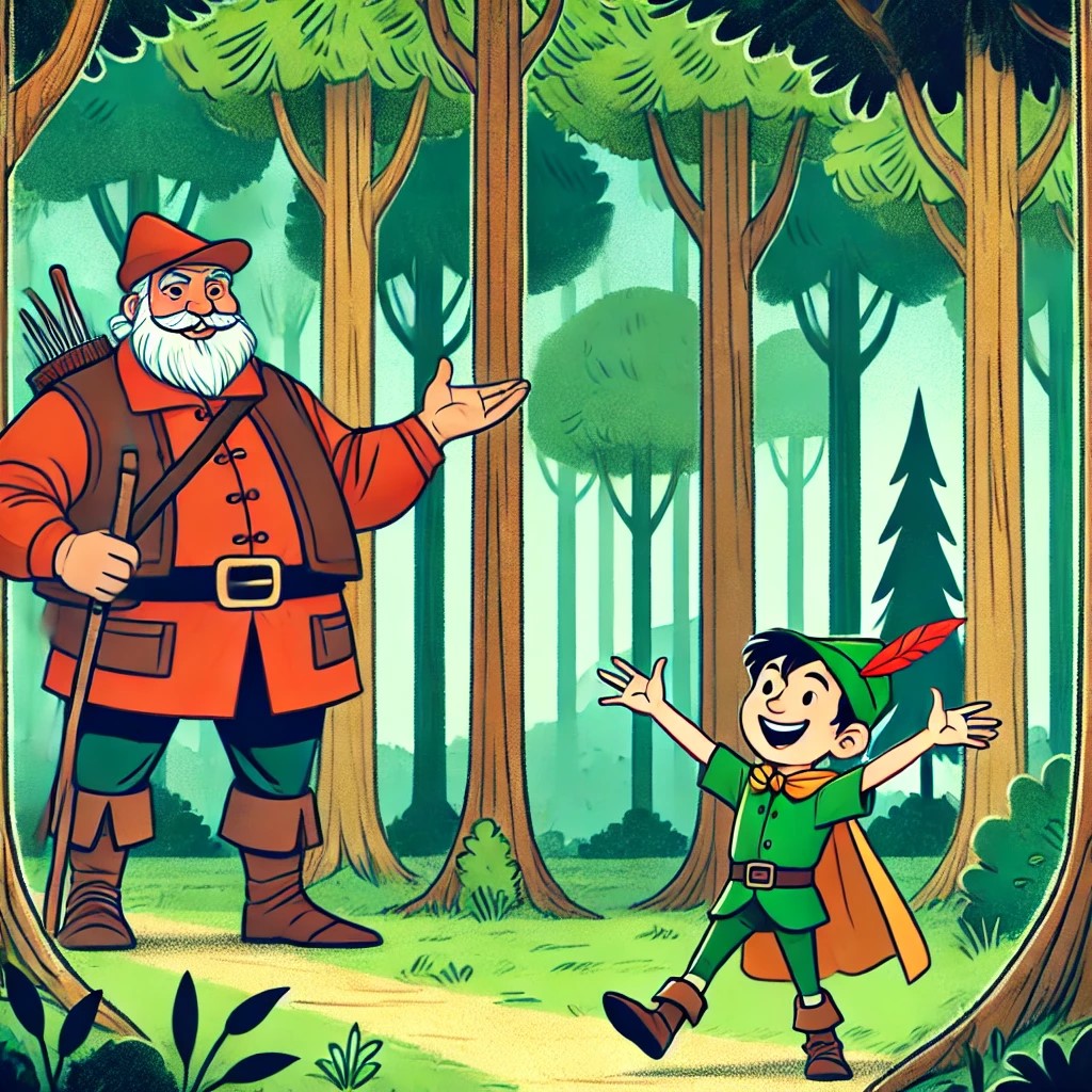 La historia de Robin Hood para niños de primaria. - lienzooculto.com
