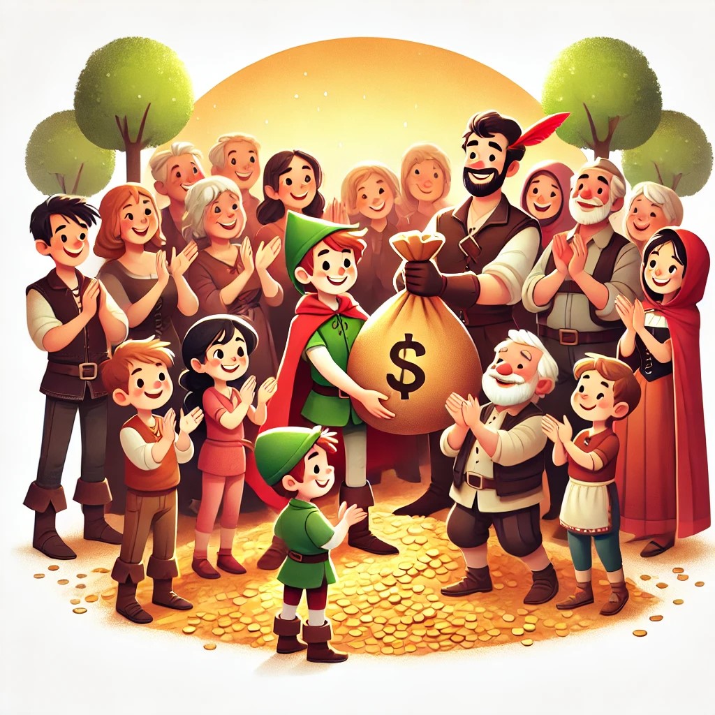 La historia de Robin Hood para niños de primaria. - lienzooculto.com